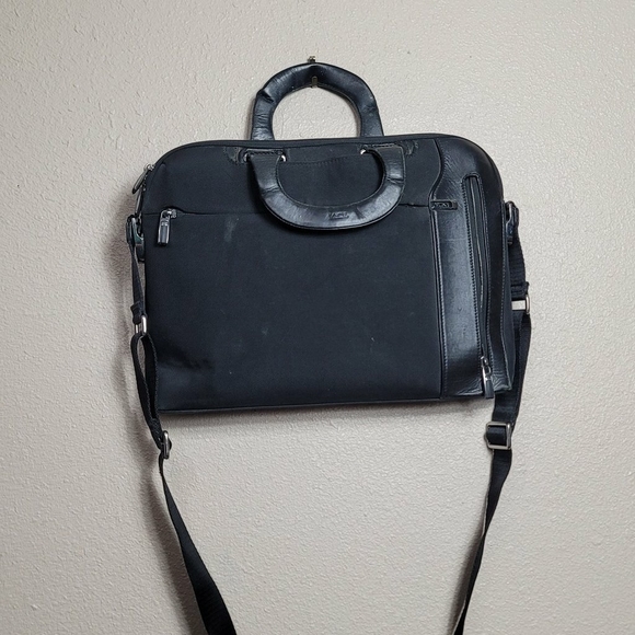 Tumi | Bags | Tumi Arrive Narita Slim Briefcase Laptop Bag Ballistic ...